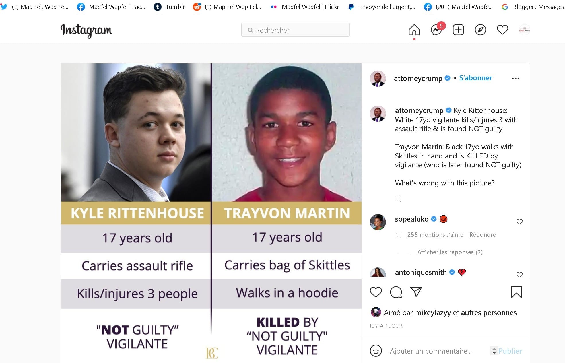 Kyle Rittenhouse Found Not Guilty on All Charges - Map Fèl, Wap Fèl